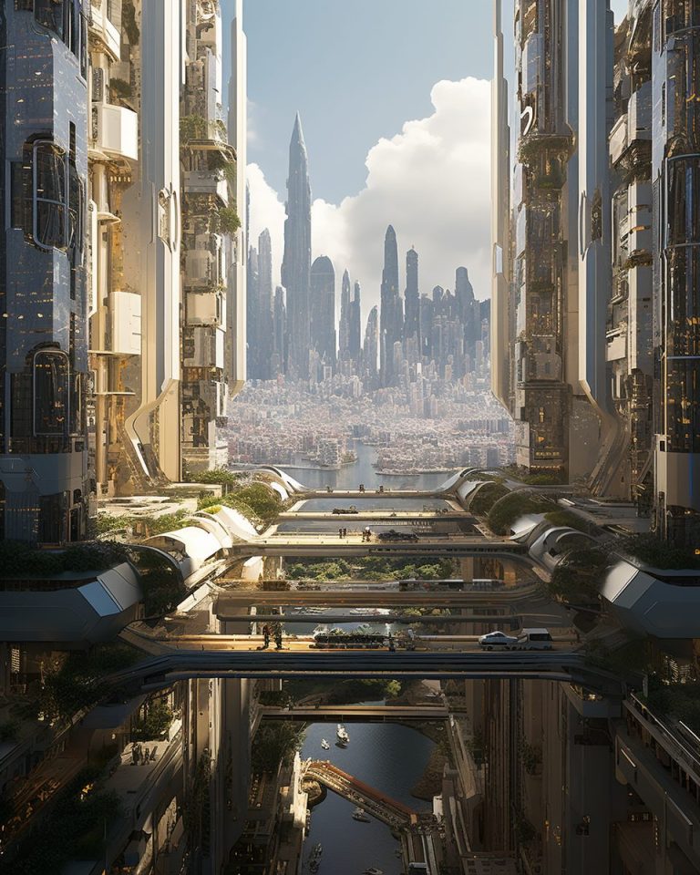 The Futuristic Cityscapes