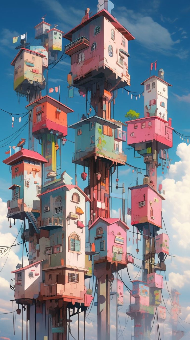 The Waterfront Fantasy Houses