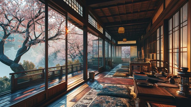 Traditional Machiya-Style House Interiors