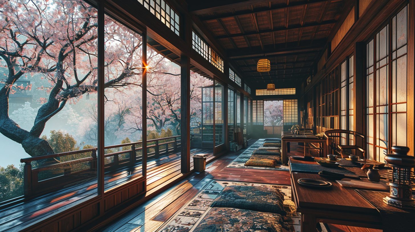 Traditional Machiya-Style House Interiors