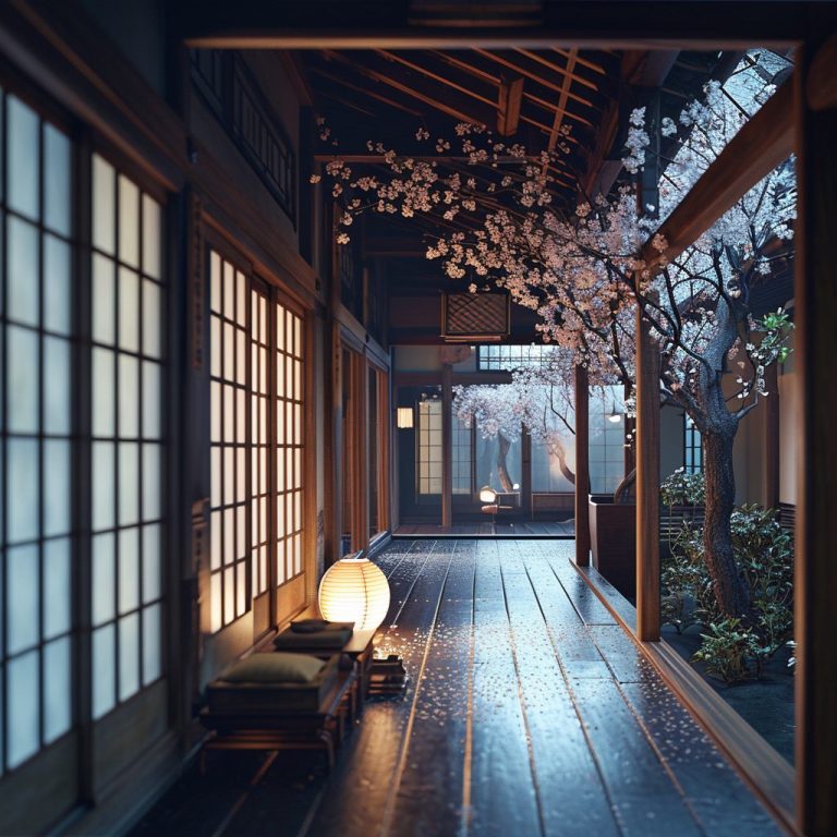 Traditional Machiya-Style House Interiors