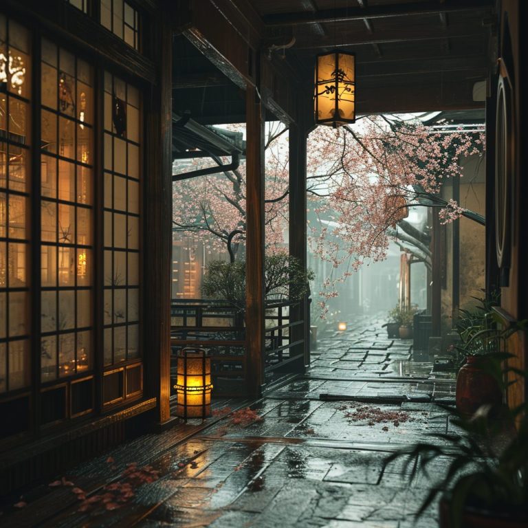 Traditional Machiya-Style House Interiors