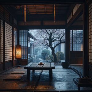 Traditional Machiya-Style House Interiors