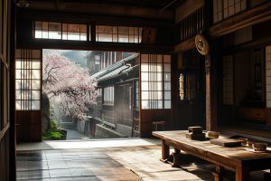 Traditional Machiya-Style House Interiors