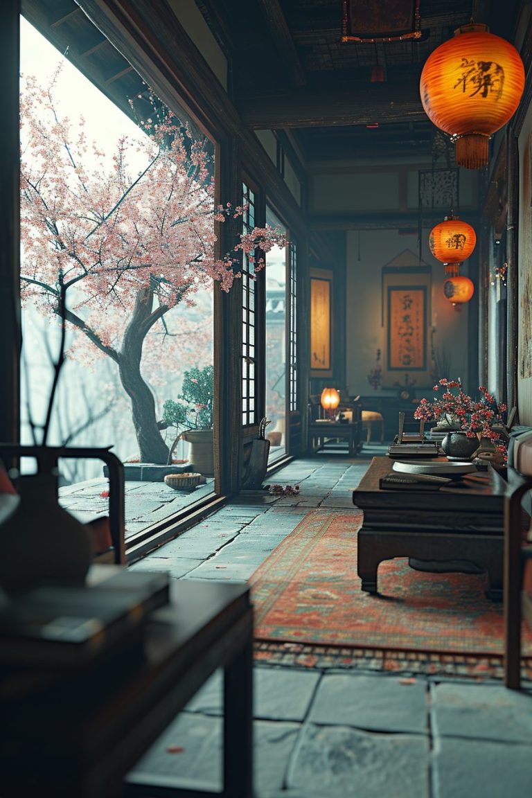Traditional Machiya-Style House Interiors