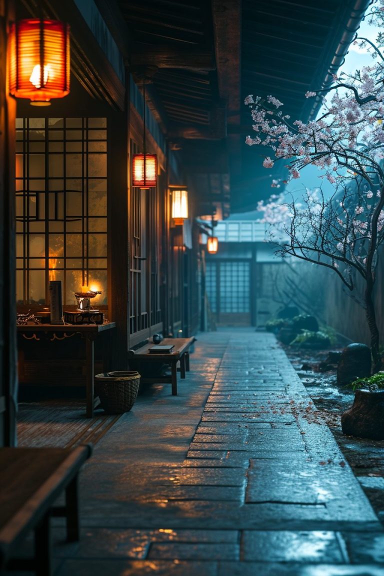 Traditional Machiya-Style House Interiors
