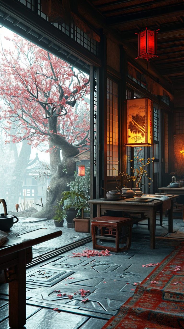 Traditional Machiya-Style House Interiors