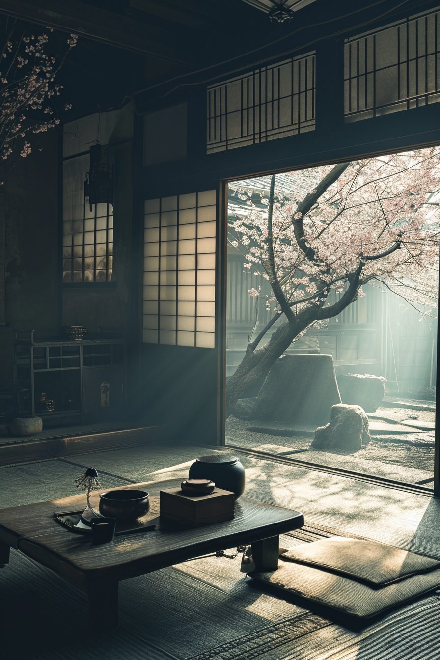 Traditional Machiya-Style House Interiors