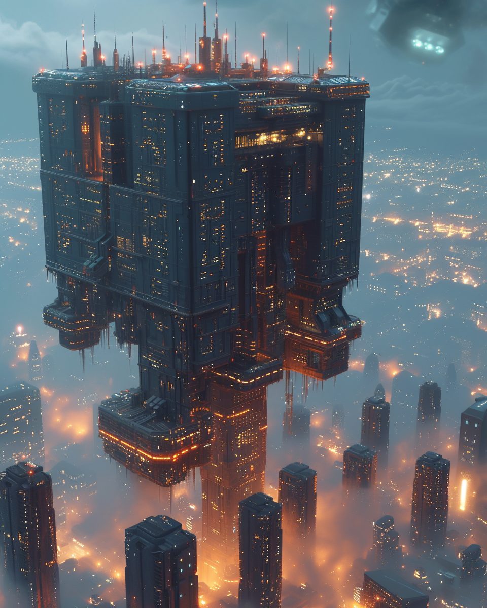 The Colossal Futuristic Buildings