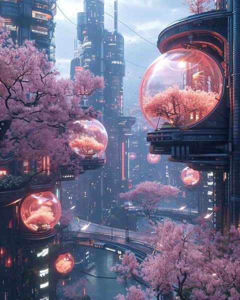 The Futuristic Neo Tokyo City