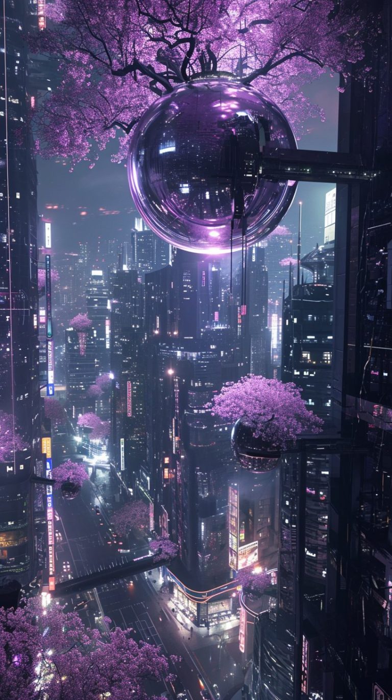 The Futuristic Neo Tokyo City