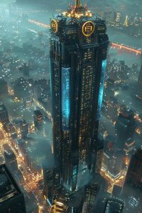 Cyberpunk Mega Skyscrapers
