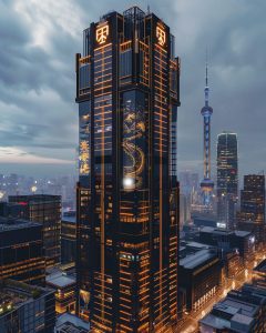 Cyberpunk Mega Skyscrapers