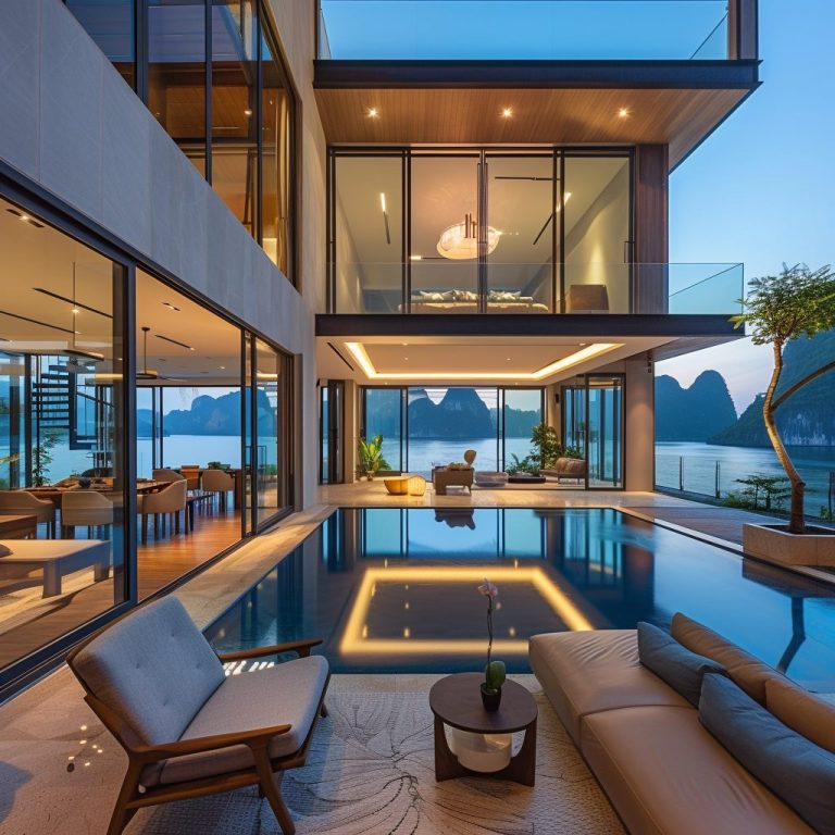 Luxurious Contemporary Homes with Amazing Waterfront Views