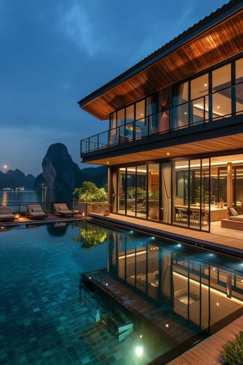 Luxurious Contemporary Homes with Amazing Waterfront Views