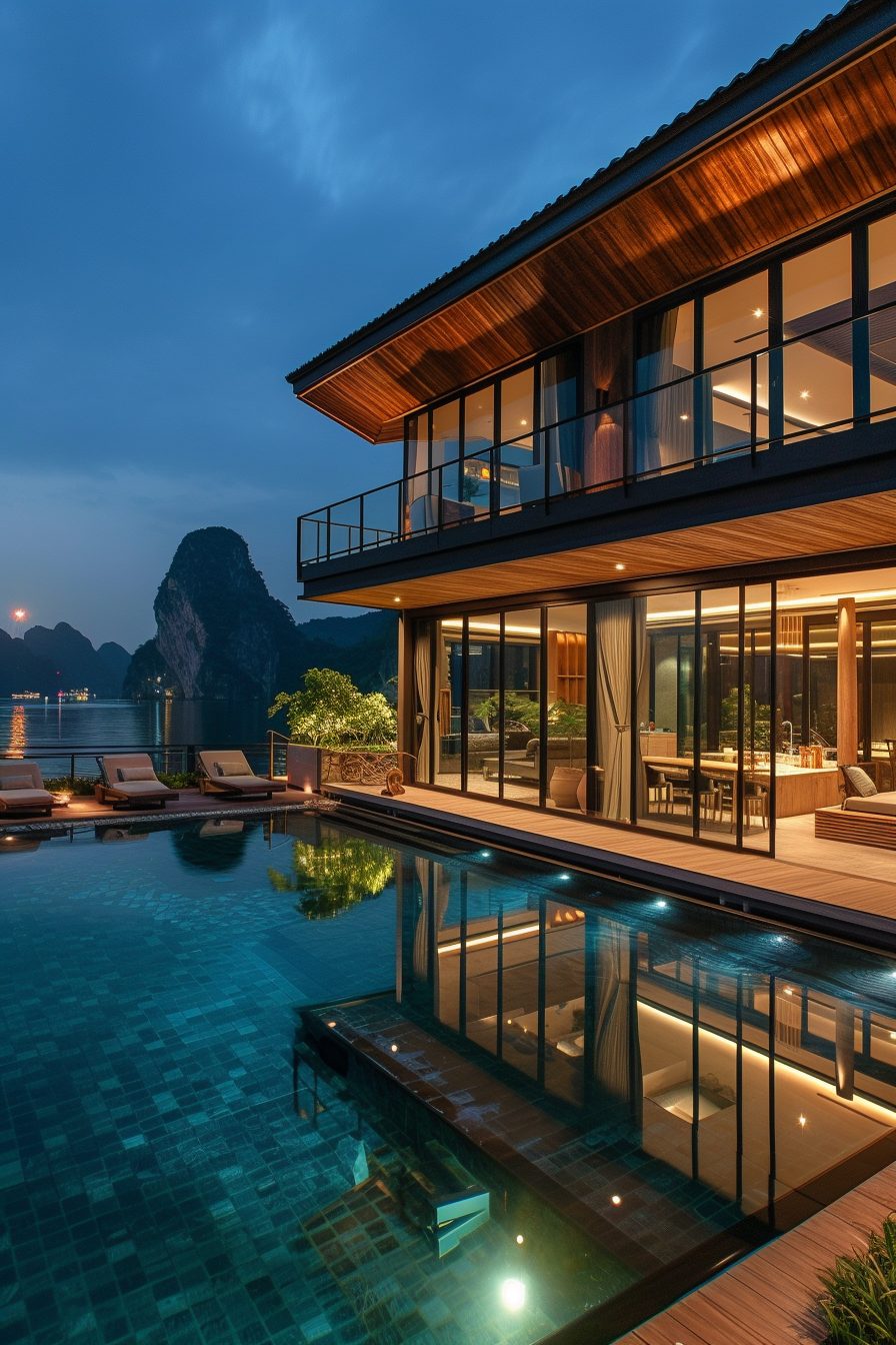 Luxurious Contemporary Homes with Amazing Waterfront Views