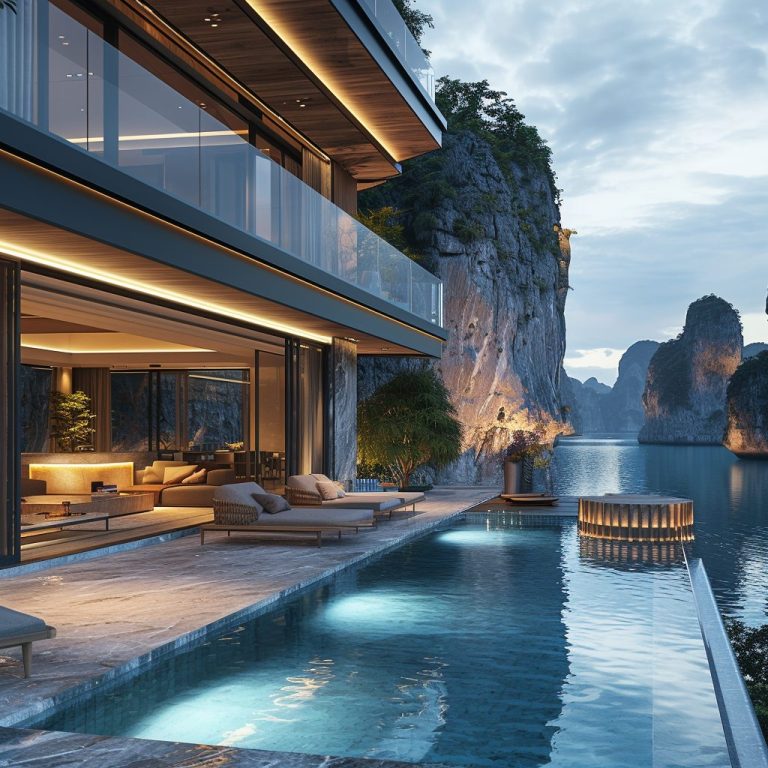 Luxurious Contemporary Homes with Amazing Waterfront Views