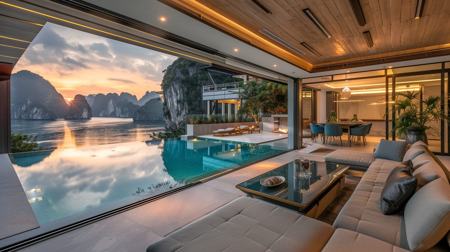 Luxurious Contemporary Homes with Amazing Waterfront Views