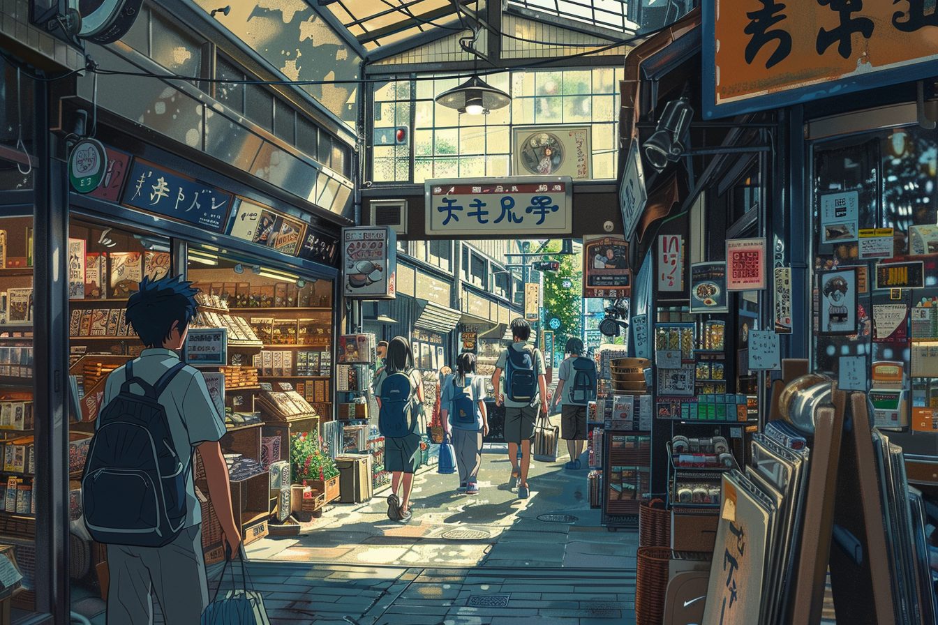 Old Provision Shops in the Tokyo Suburbs