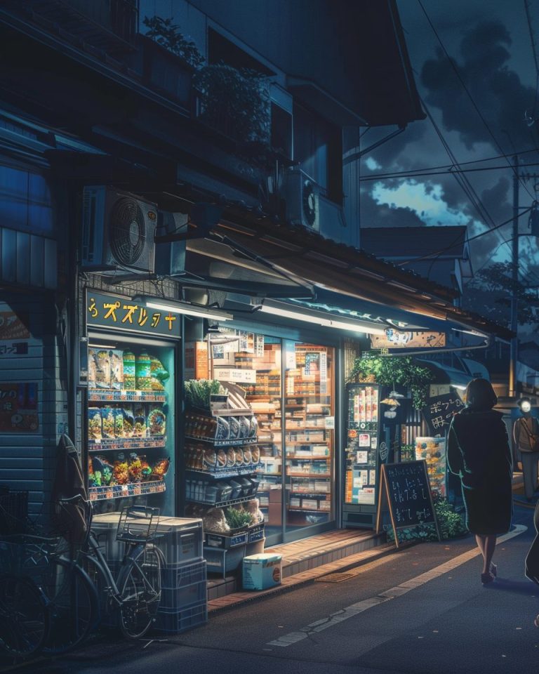Old Provision Shops in the Tokyo Suburbs