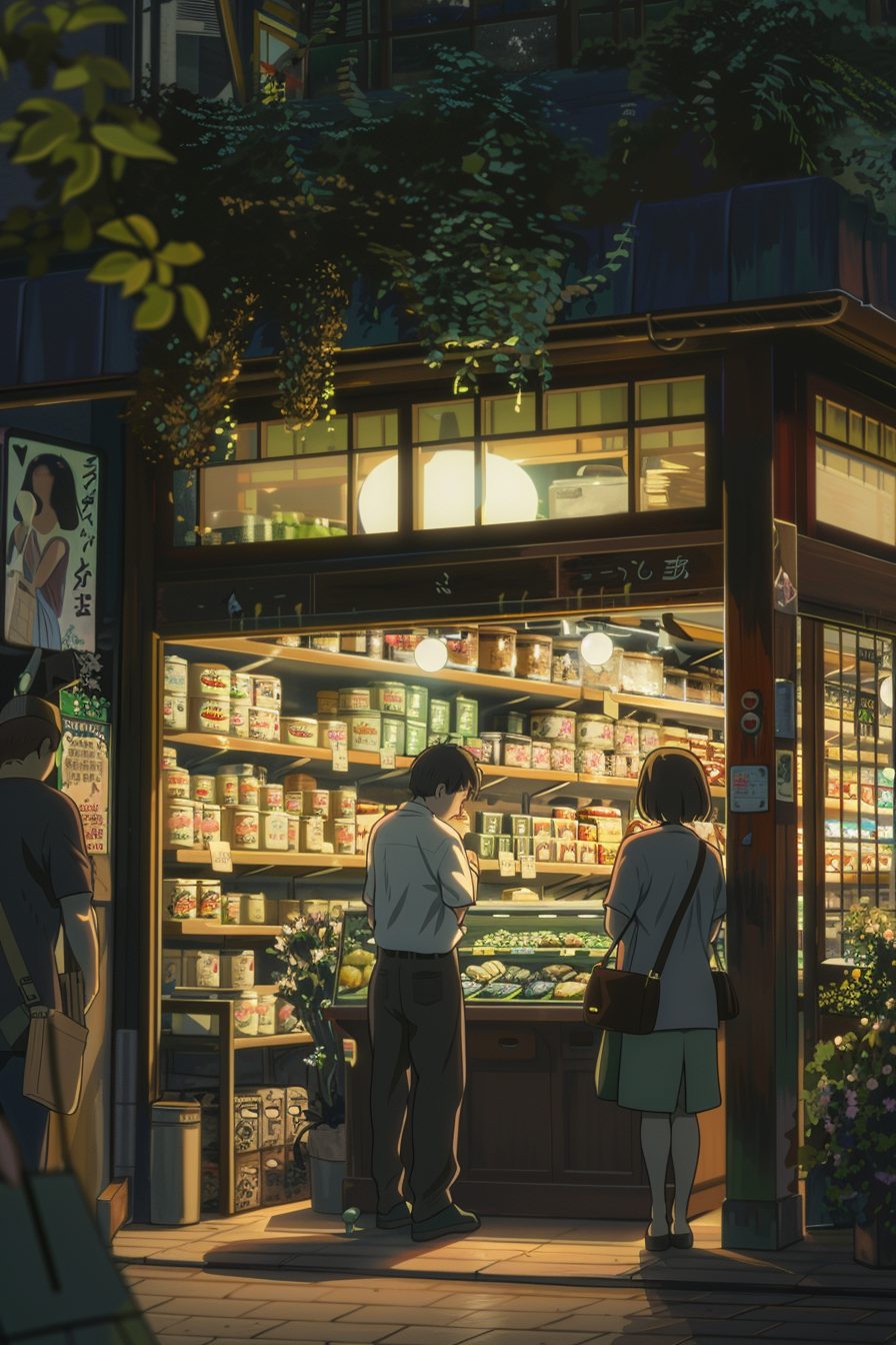 Old Provision Shops in the Tokyo Suburbs