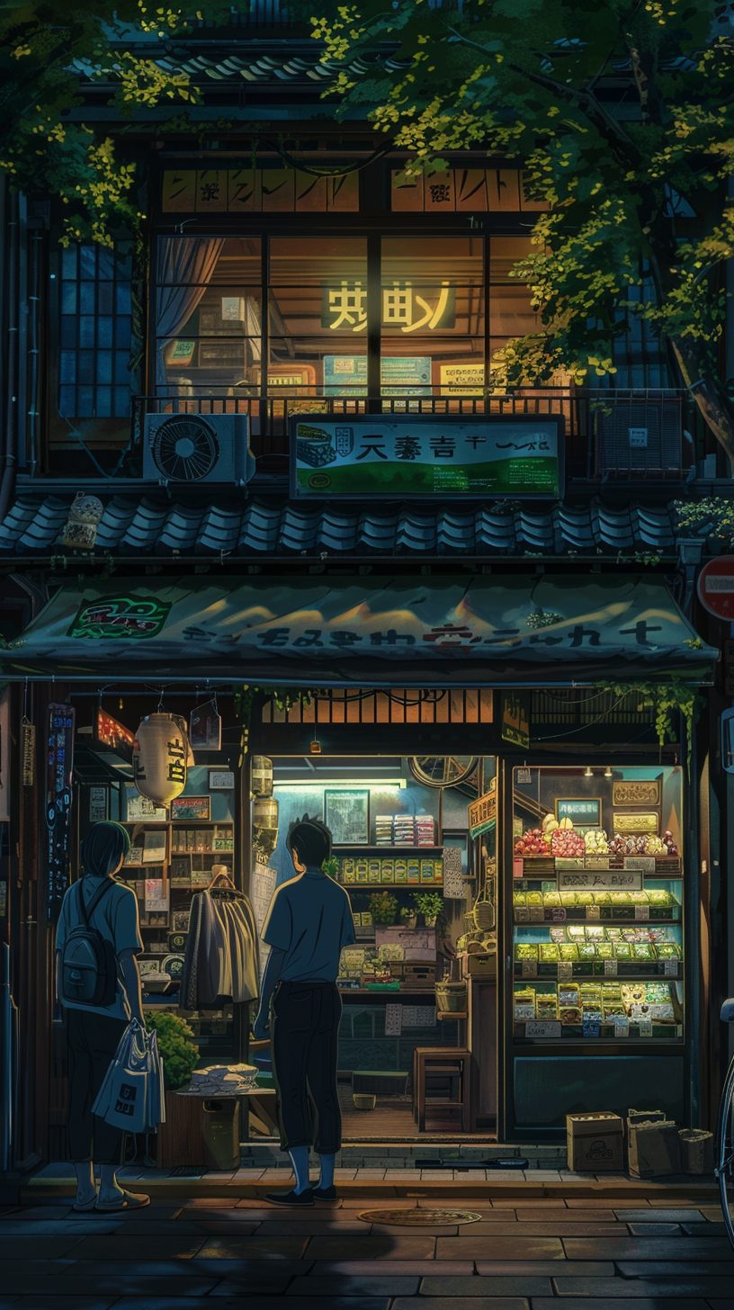 Old Provision Shops in the Tokyo Suburbs