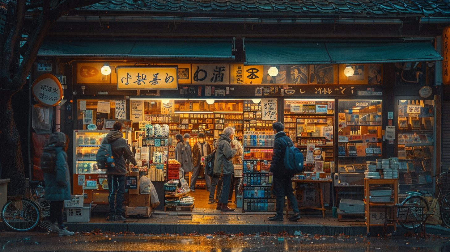 Old Provision Shops in the Tokyo Suburbs