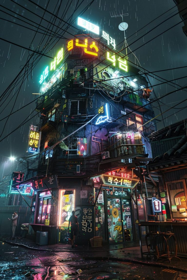 The Apartment Buildings of Neo Seoul City