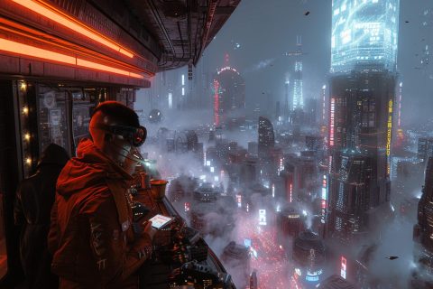 The Cyberpunk Cityscape and Its Dwellers