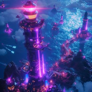 The Cyberpunk Lighthouse