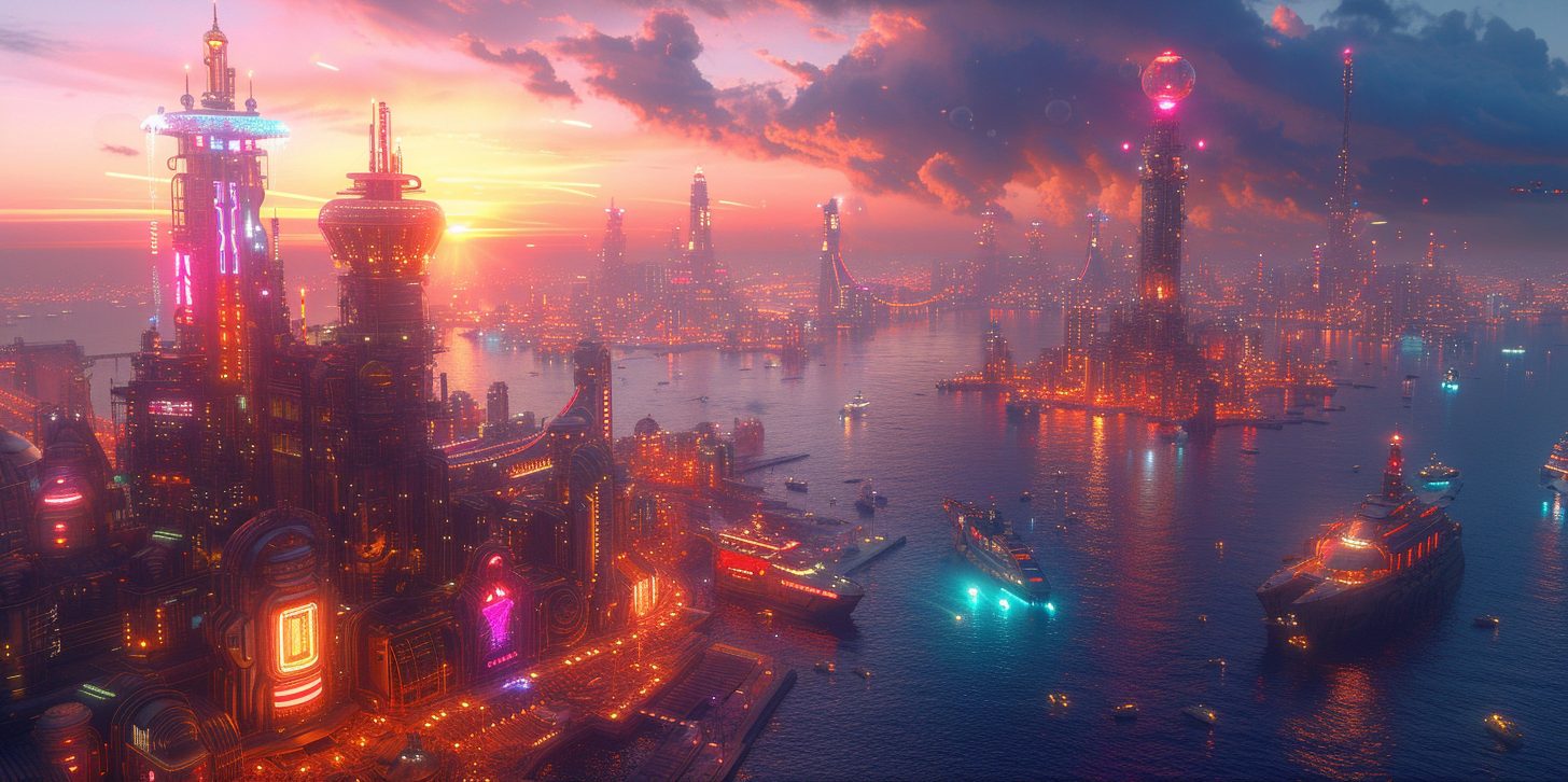 The Cyberpunk Lighthouse
