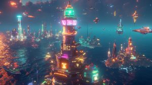 The Cyberpunk Lighthouse