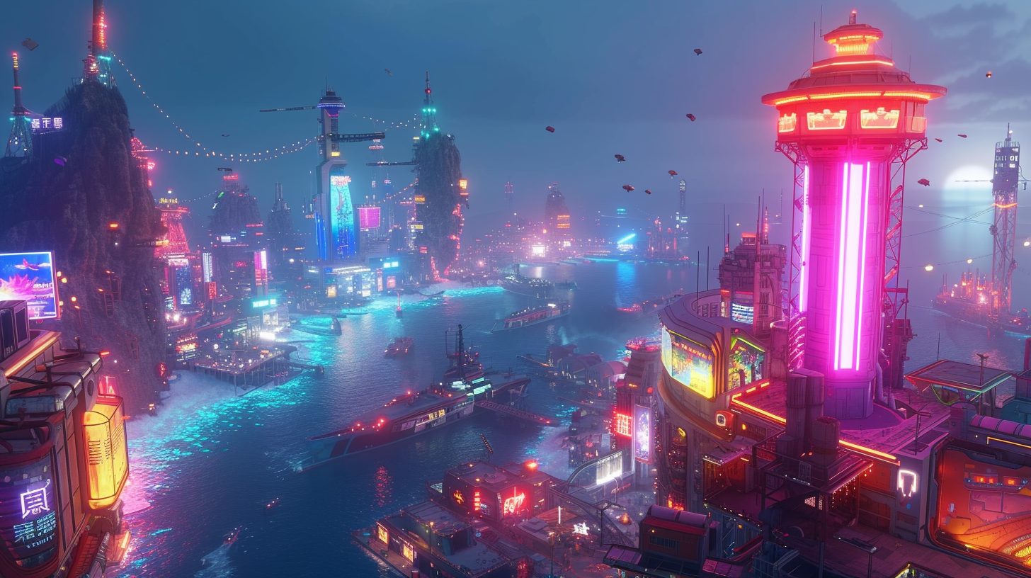 The Cyberpunk Lighthouse