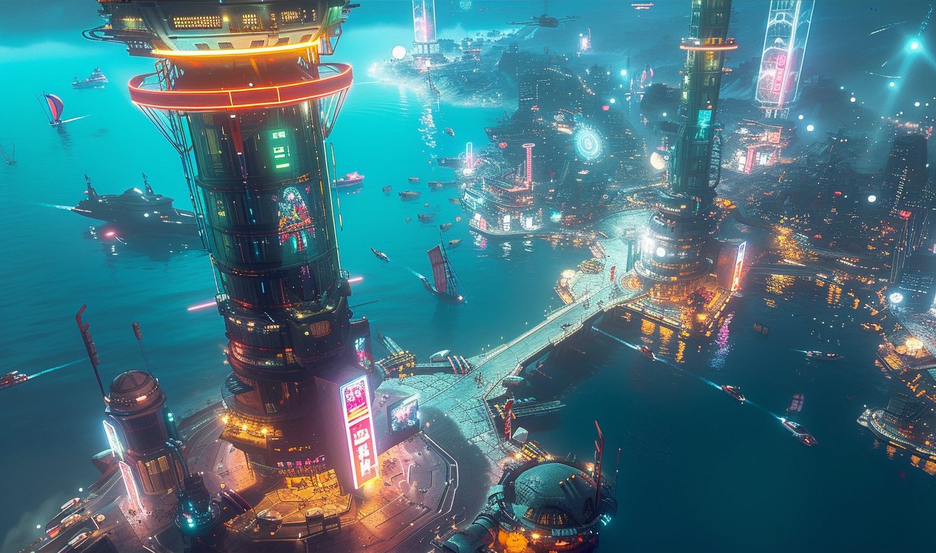 The Cyberpunk Lighthouse