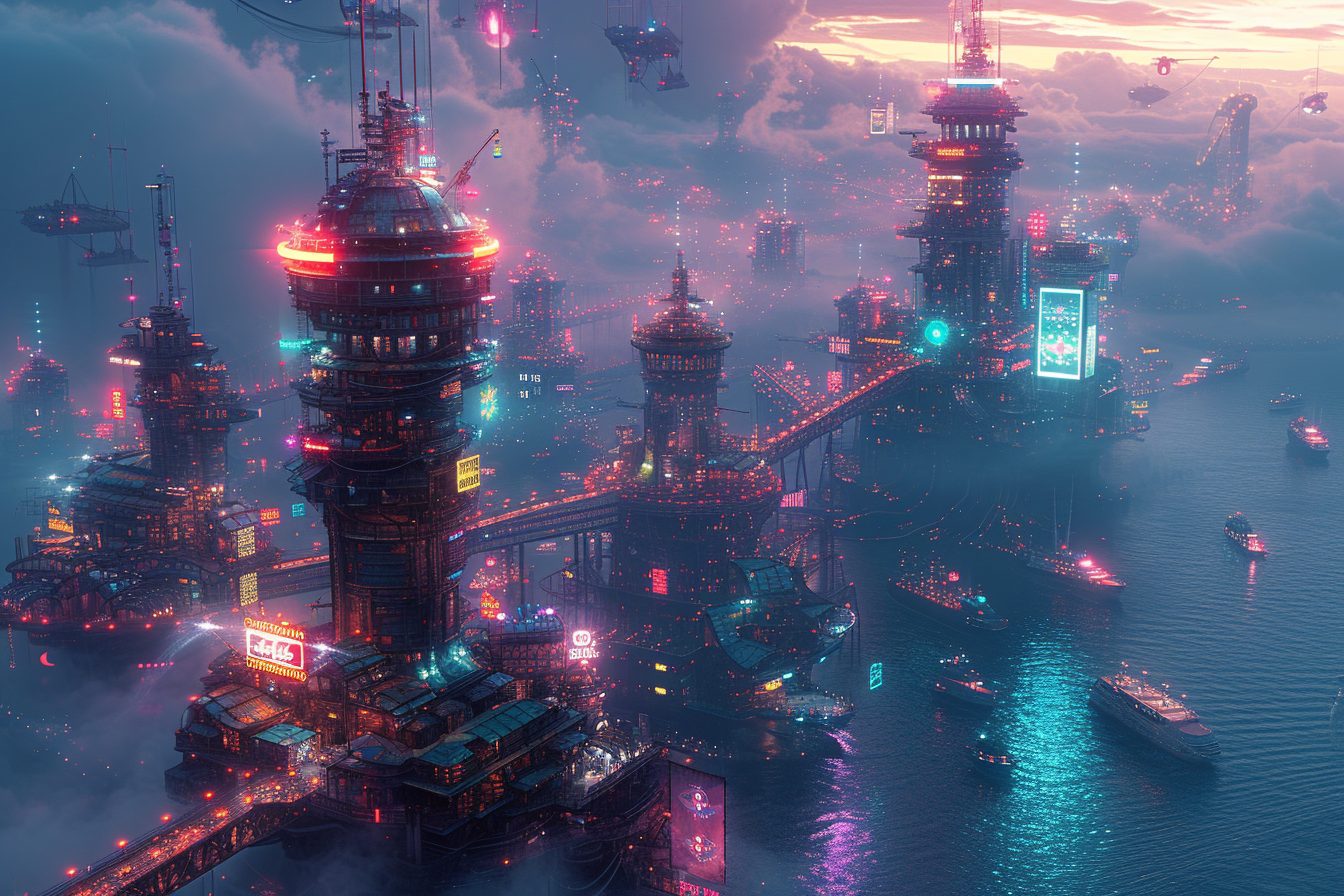 The Cyberpunk Lighthouse