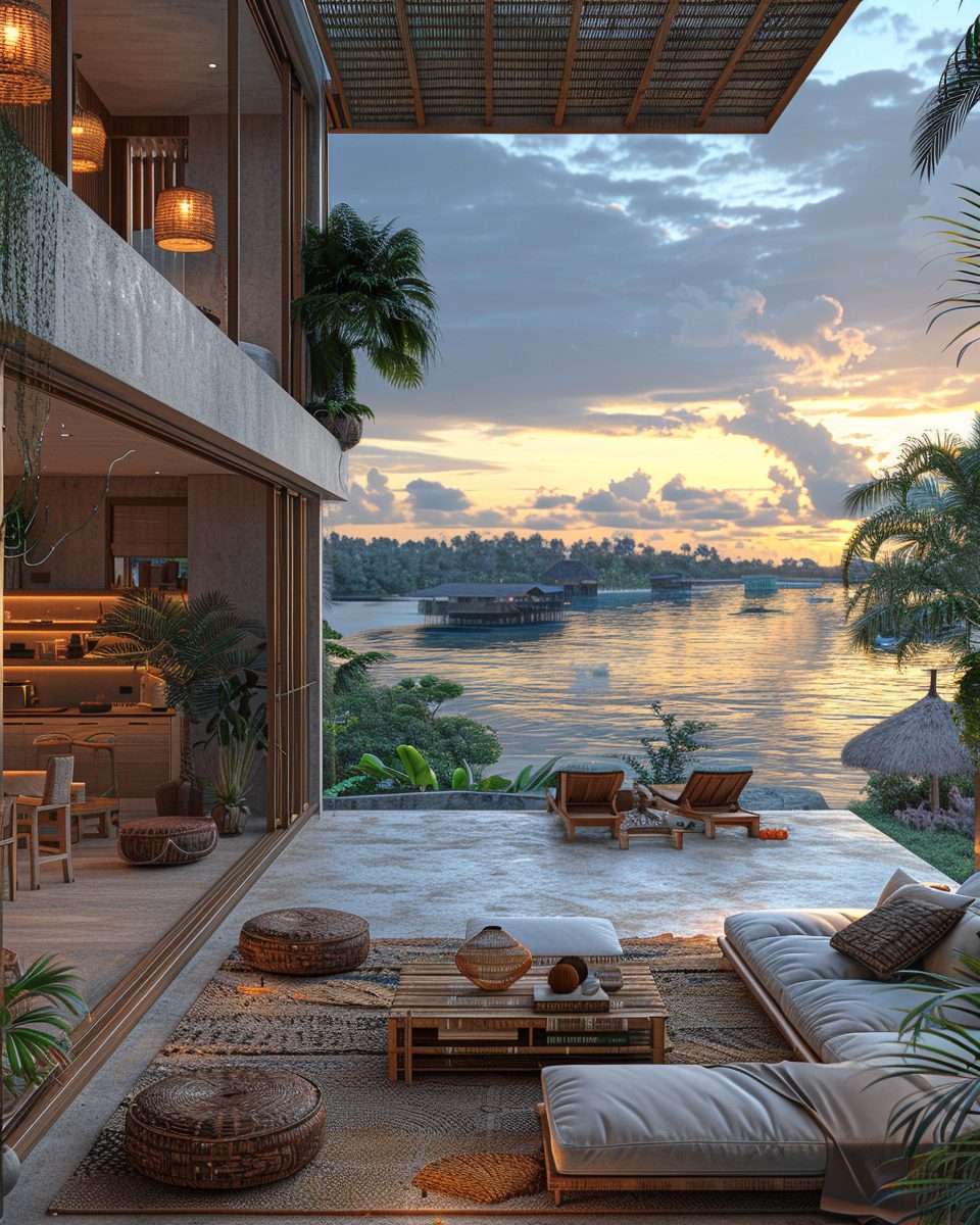 Modern Kampong House at a Fishing Village