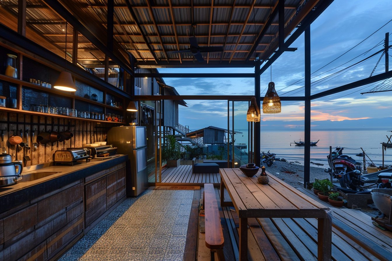 Modern Kampong House at a Fishing Village