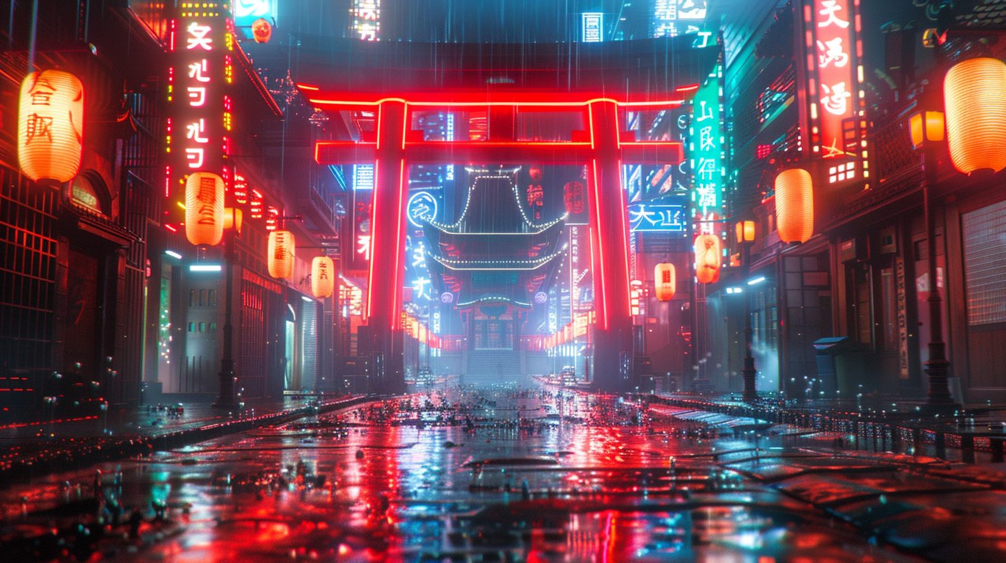 The Chinatowns of Cyberpunk City
