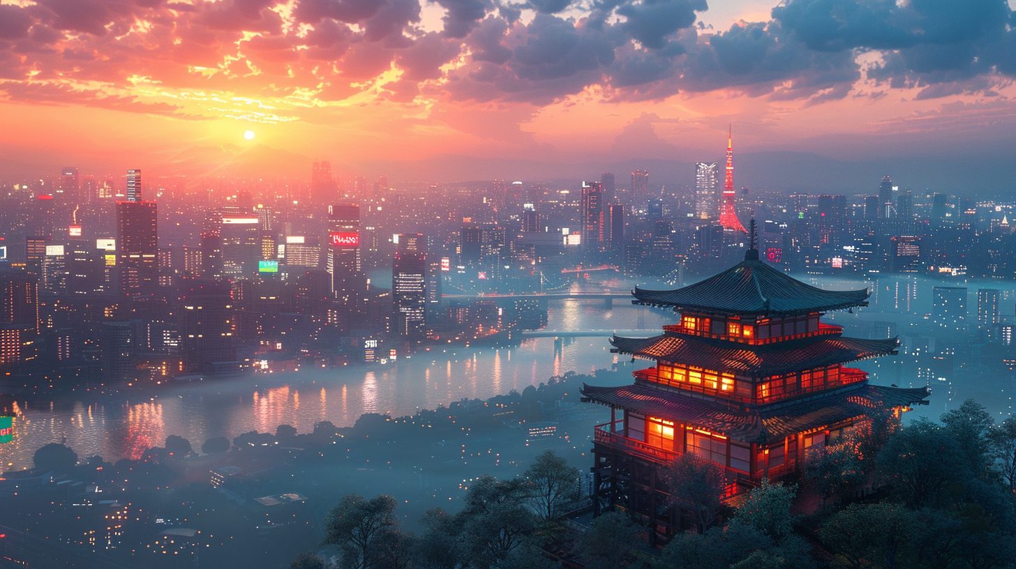 The Tokyo Cityscape