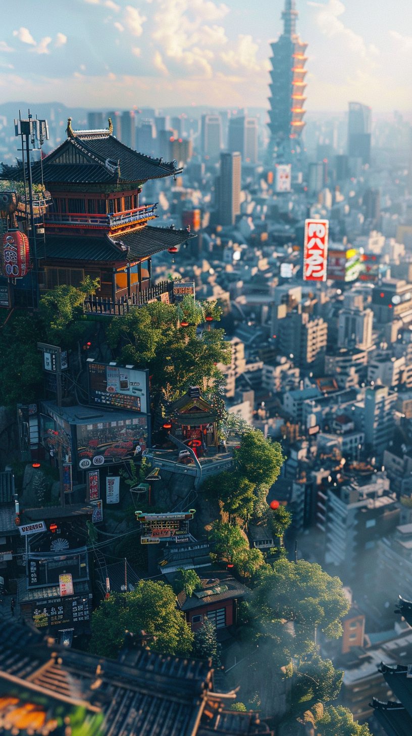The Tokyo Cityscape