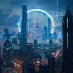 The Cyberpunk Shanghai City