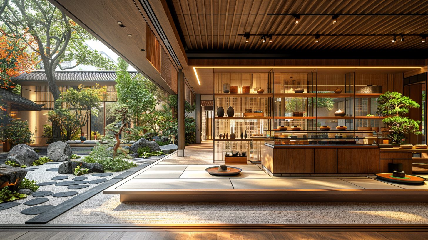 Contemporary Cafe Designs with a Touch of Zen