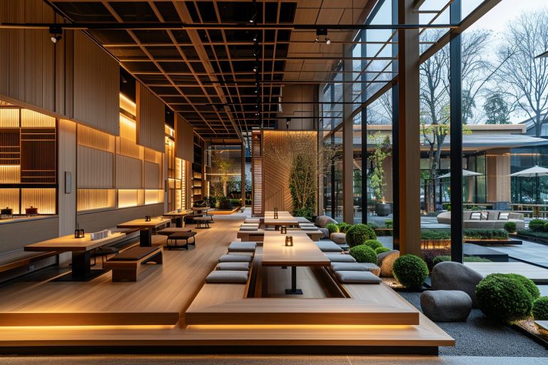 Contemporary Cafe Designs with a Touch of Zen