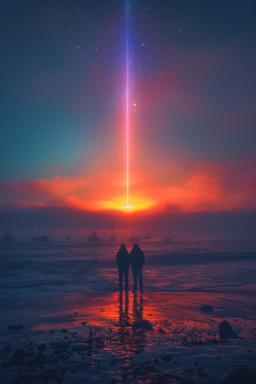 Light Shows at Sea