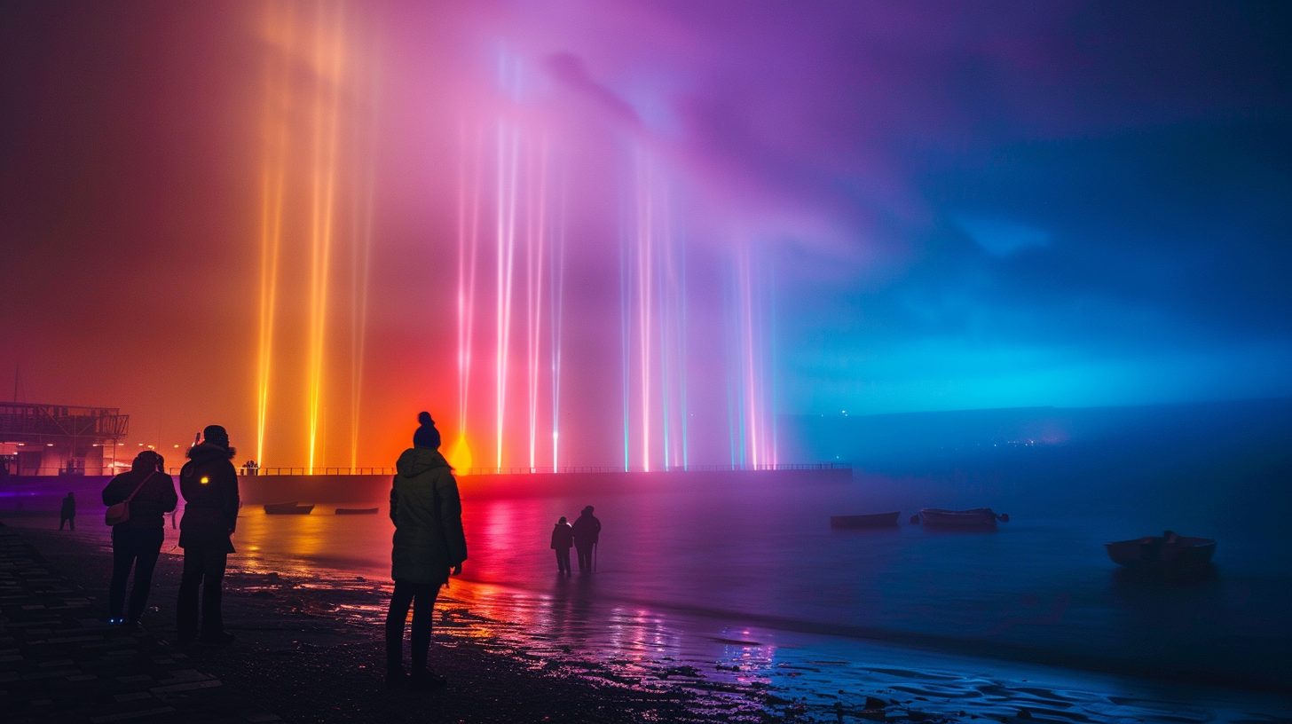 Light Shows at Sea