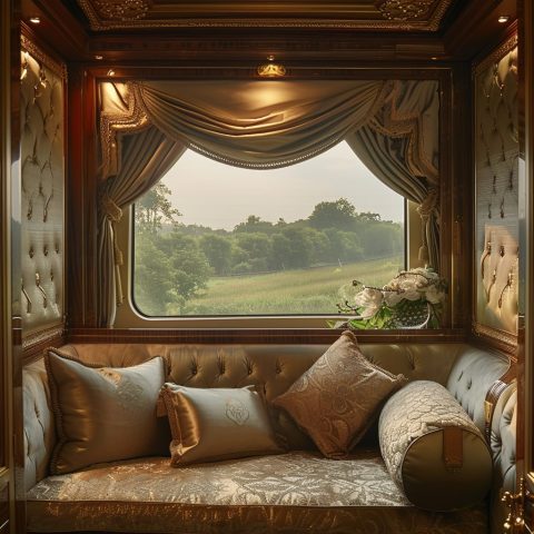 Luxurious Train Interiors