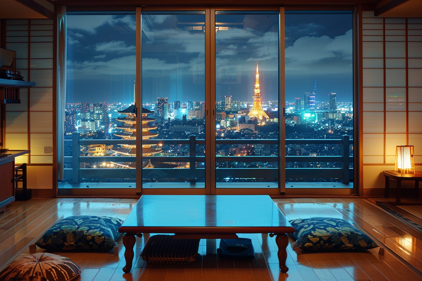 Modern Apartments in Japan – Cityscape View