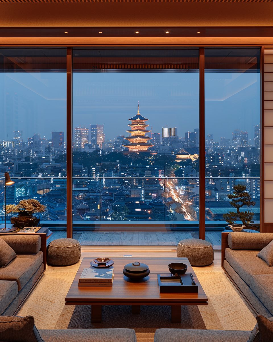 Modern Apartments in Japan – Cityscape View