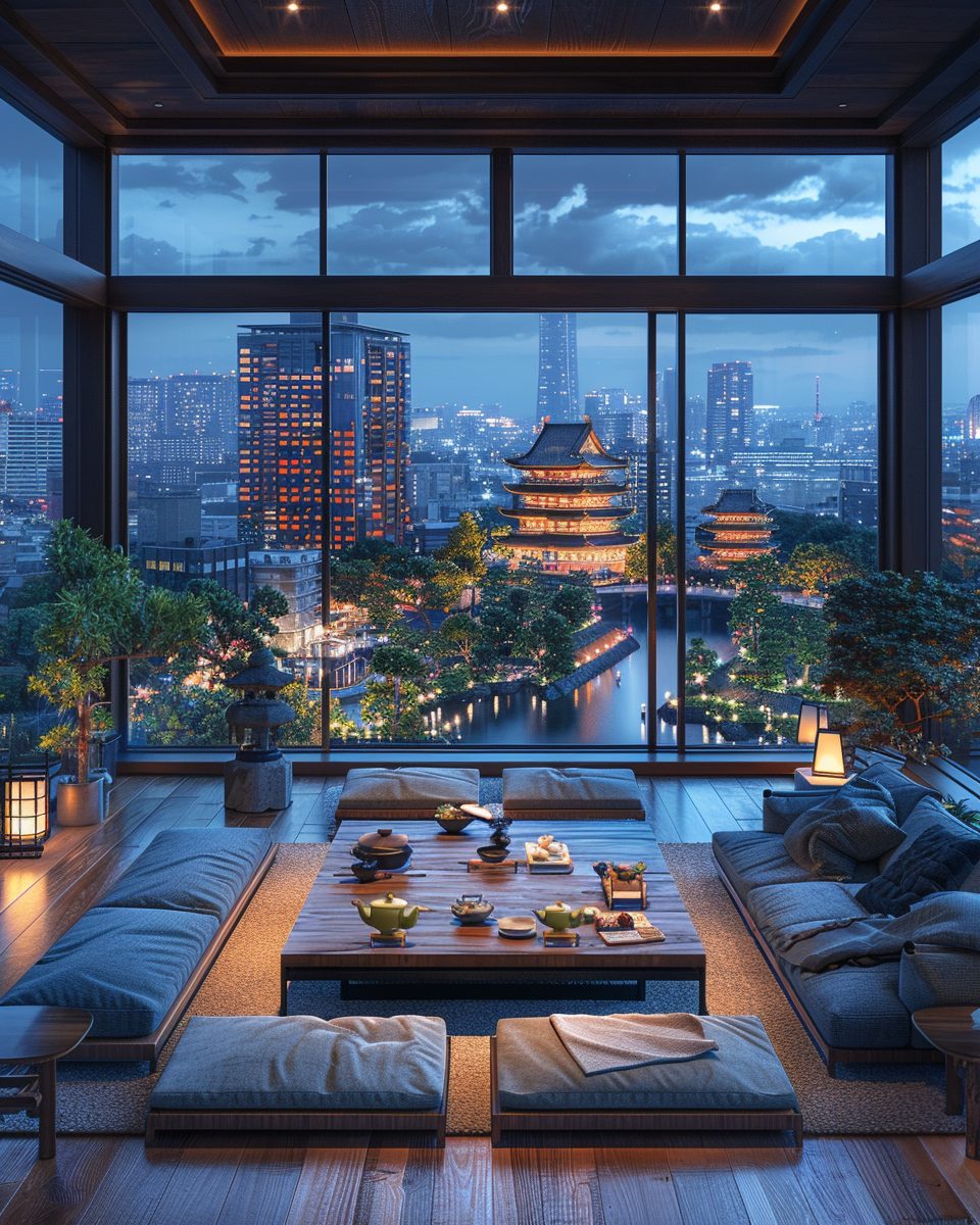 Modern Apartments in Japan – Cityscape View