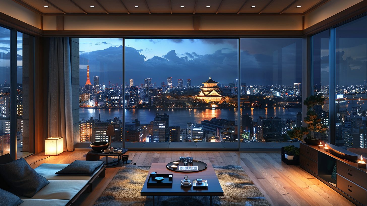 Modern Apartments in Japan – Cityscape View
